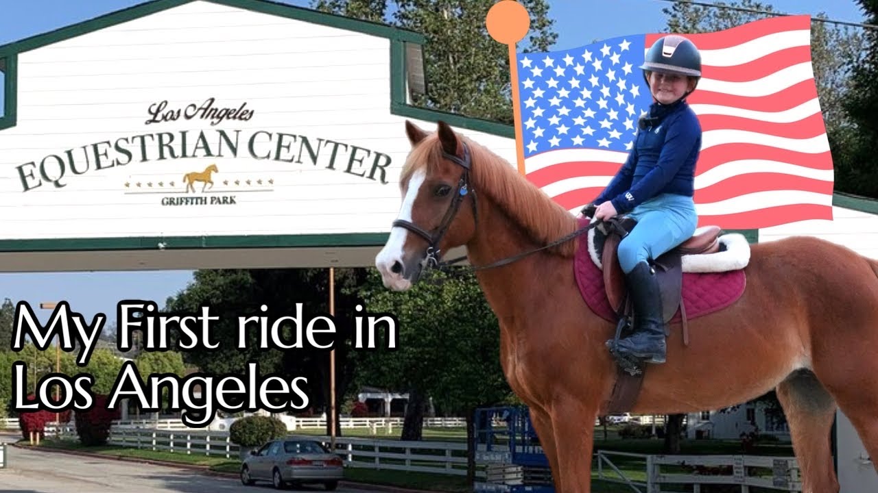 First ride in USA for Jumping With Ivy - YouTube