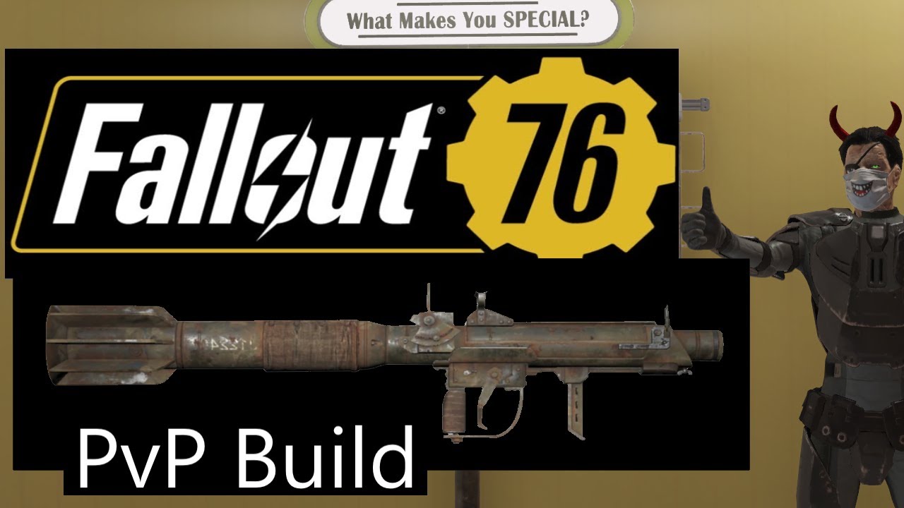 Fallout 76 Missile Launcher PvP Build - YouTube