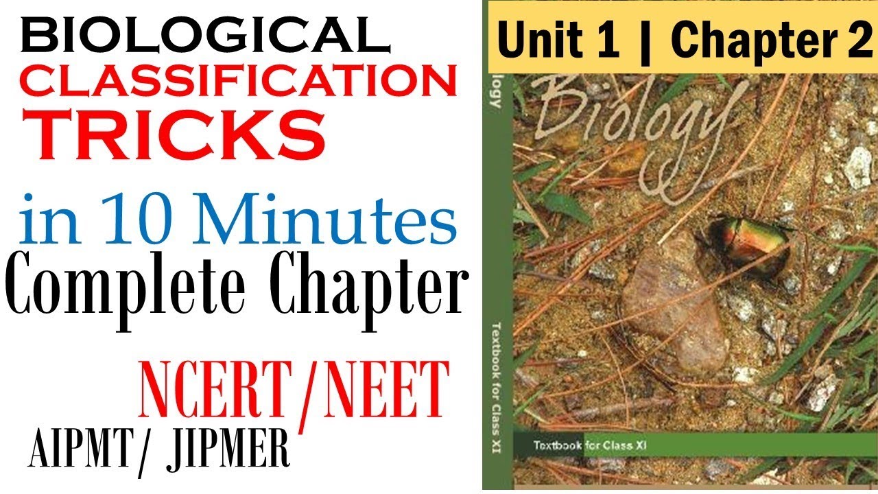 Biological classification tricks for neet | biological classification ...