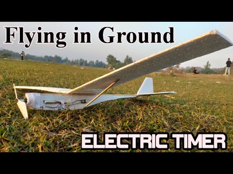 Flying Simple Free Flight Rc Plane, Electric Timer Airplane, Rc ...