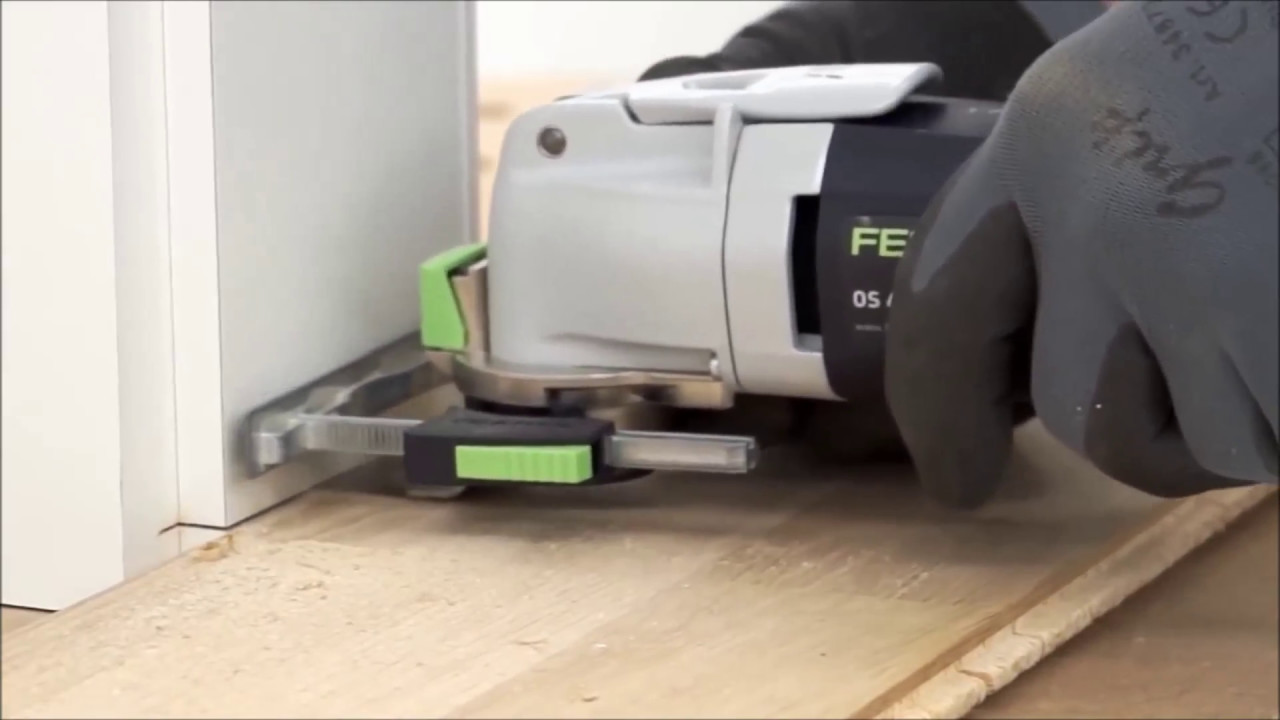 Festool TV epizoda 7: oscilační nářadí - zkrácení zárubní - YouTube