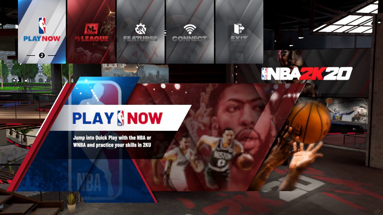 NBA 2K20 Menu - YouTube