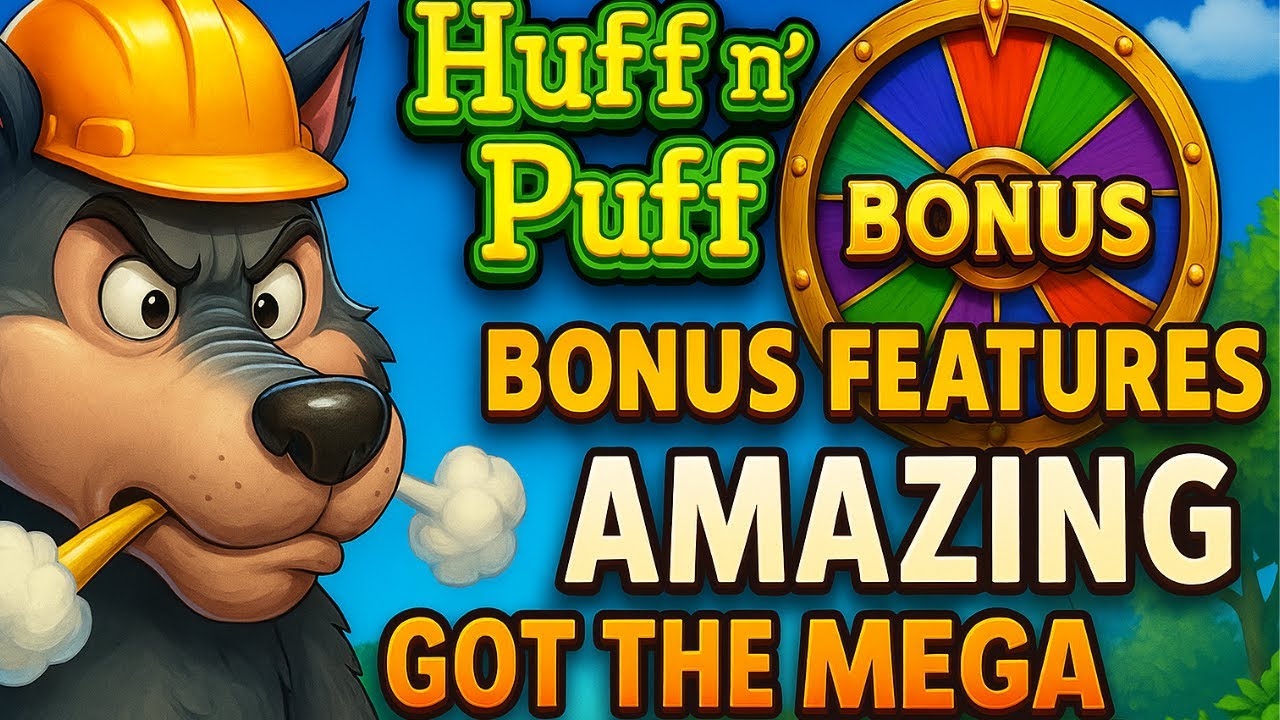 INSANE FULL SCREEN OF HATS on Huff N’ Puff — MEGA BONUS!! (Part 1/2 ...