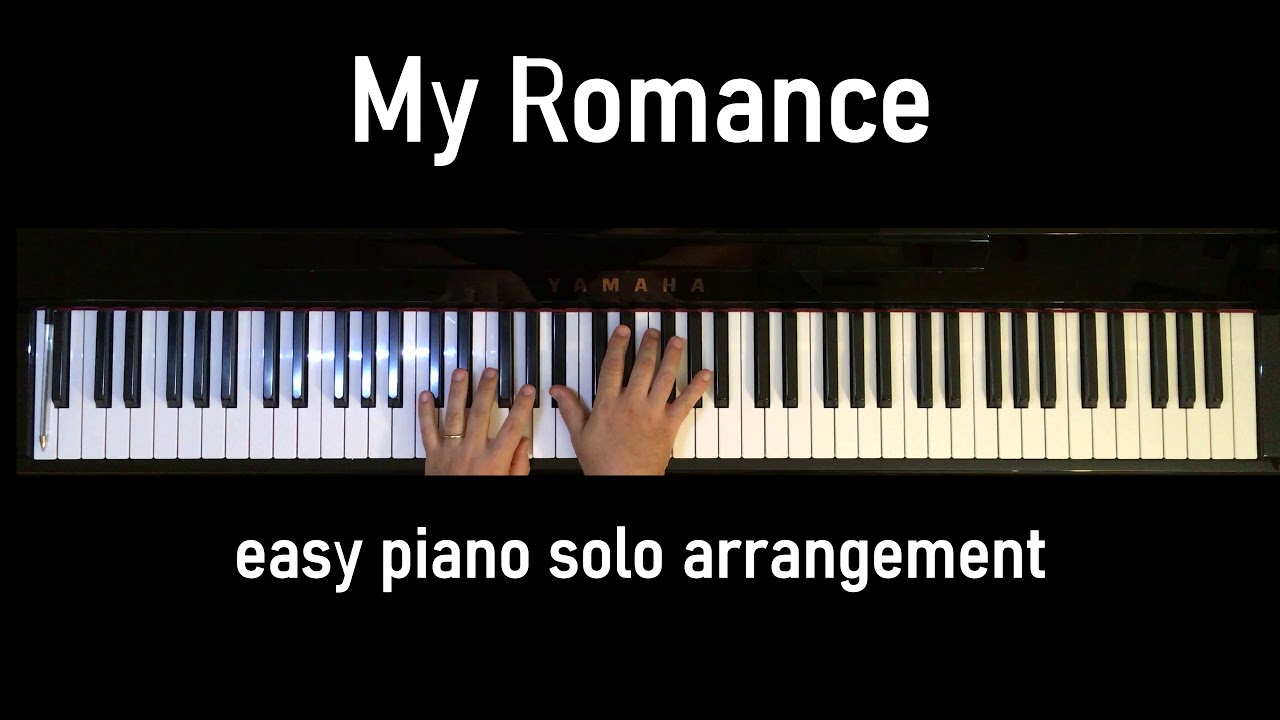 MY ROMANCE - easy piano solo arrangement #jazz #standards #kids # ...
