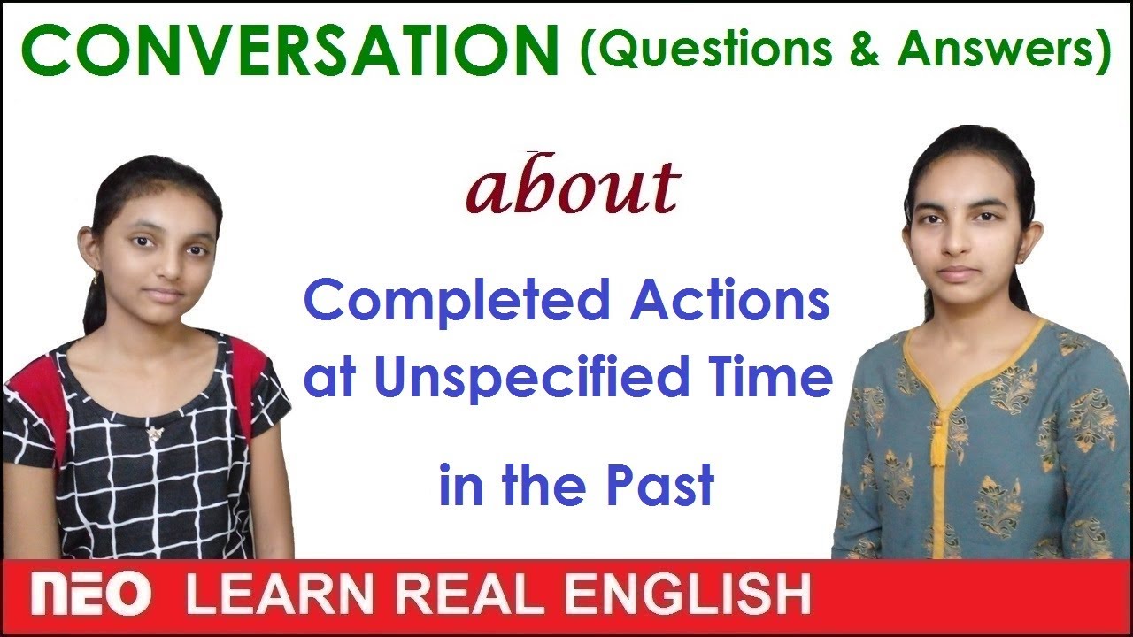 English Conversation | Past Perfect Tense | Questions and Answers - 1 ...