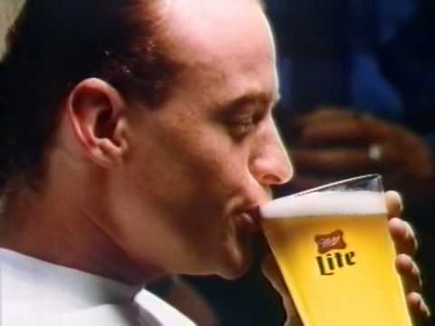 Classic 1980s Miller Lite Commercial - YouTube