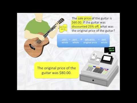 Discounts, Sale Price, and Original Price - YouTube