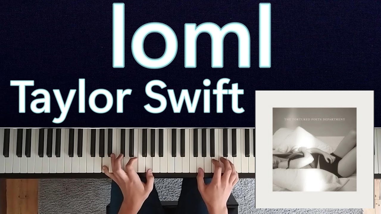 Taylor Swift - loml | Piano Cover (+Sheet Music) - YouTube