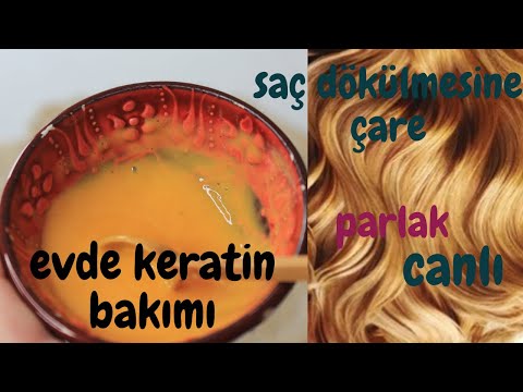 SAÇ DÖKÜLMESİNE  KARŞI, EVDE KERATİN BAKIM, DOĞAL KERATİN İNANILMAZ SONUÇ