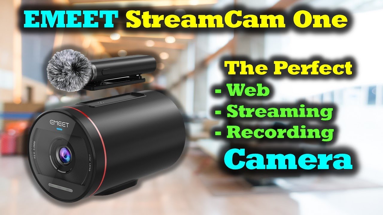 Emeet Streamcam Review - Three Cameras in One! - YouTube