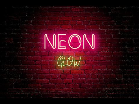 How to create neon text effect in GIMP (without script) - YouTube