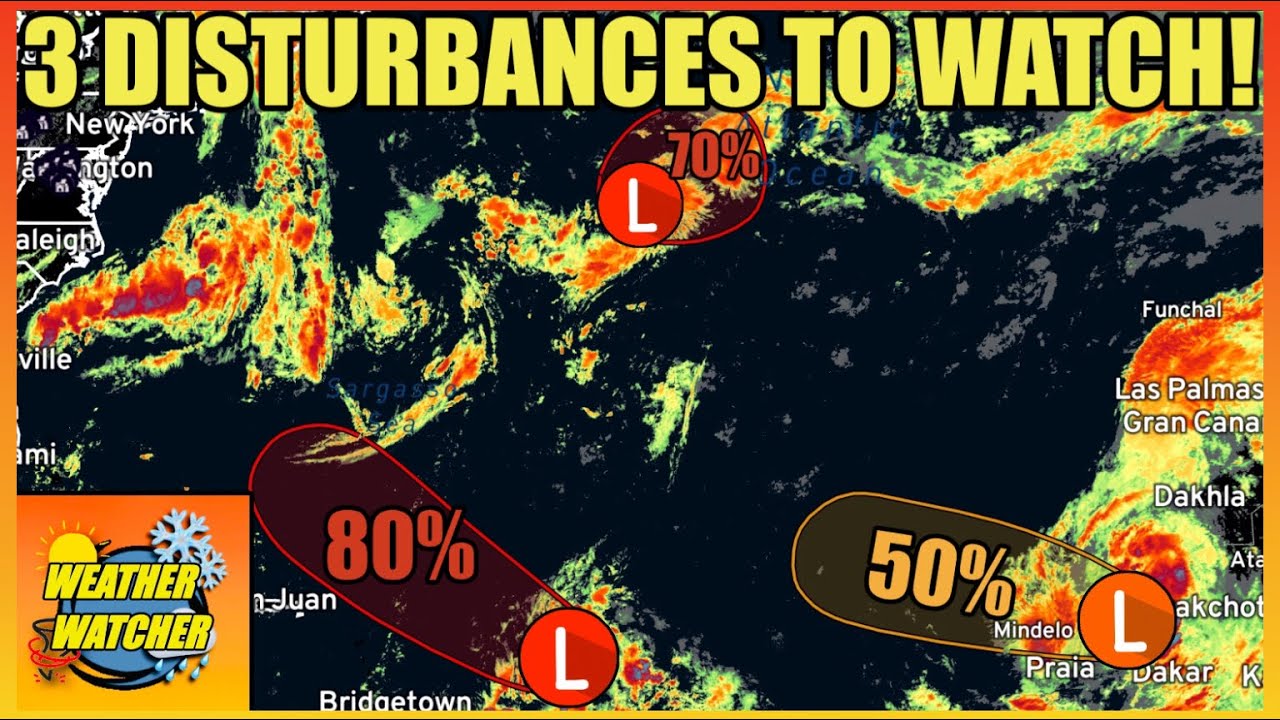 Invest 91L and 93L Update, Plus another Disturbance… Any Impacts to ...
