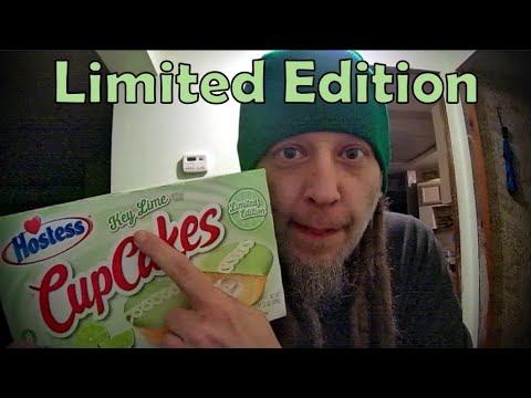 Taste Test: Hostess Limited Edition Key Lime Cupcakes - YouTube