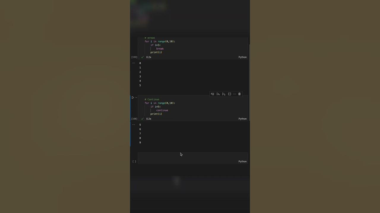 Python Break Continue And Pass Python Shorts Shots Pythonforbeginners Pythonforbeginners