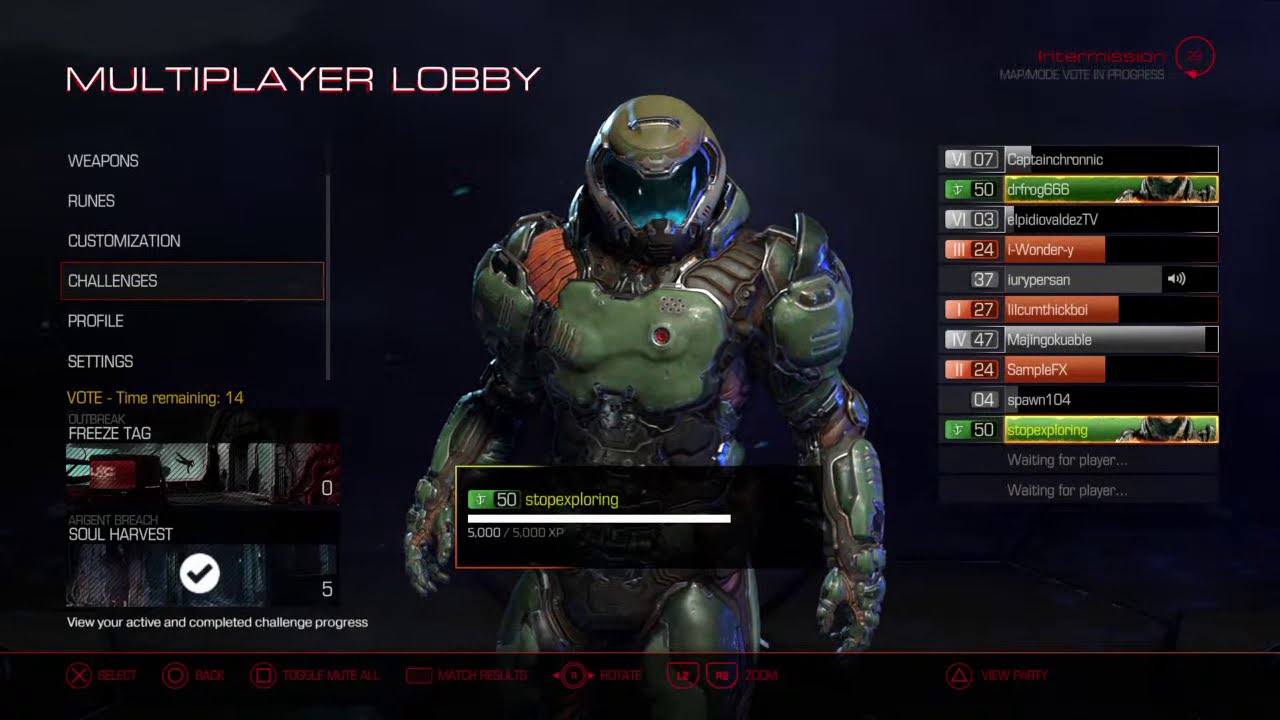 DOOM (2016) - Multiplayer -TEAM - PS4 Online - YouTube