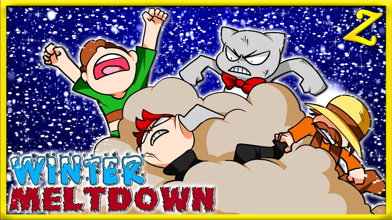 FIGHTING UNIRONICALLY?! | Minecraft Winter Meltdown! - YouTube