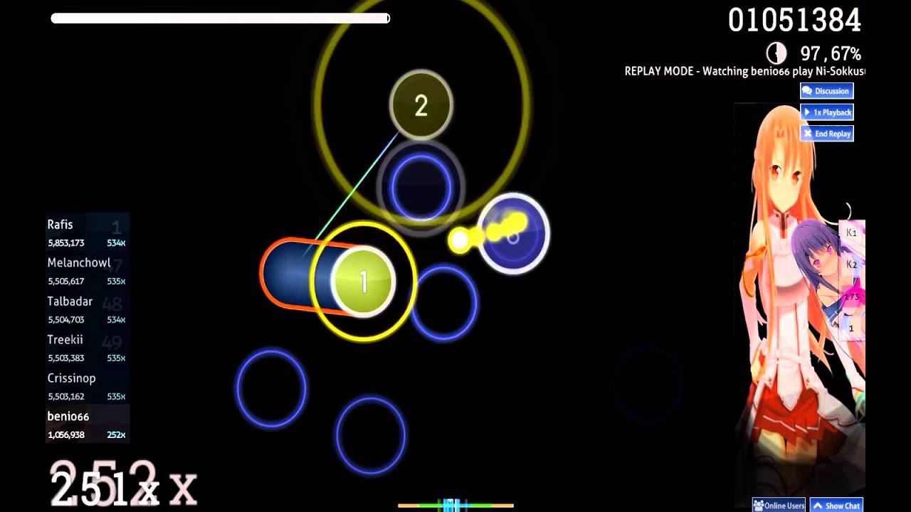 Osu Ni-Sokkususu - Blade Dance [Insane] - YouTube