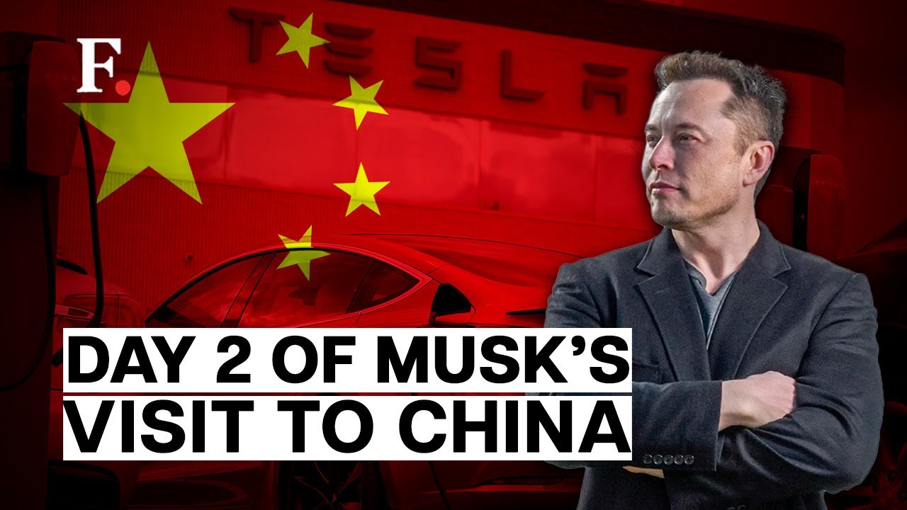 Elon Musk Kicks Off China Visit With Tesla Expansion In Mind - YouTube