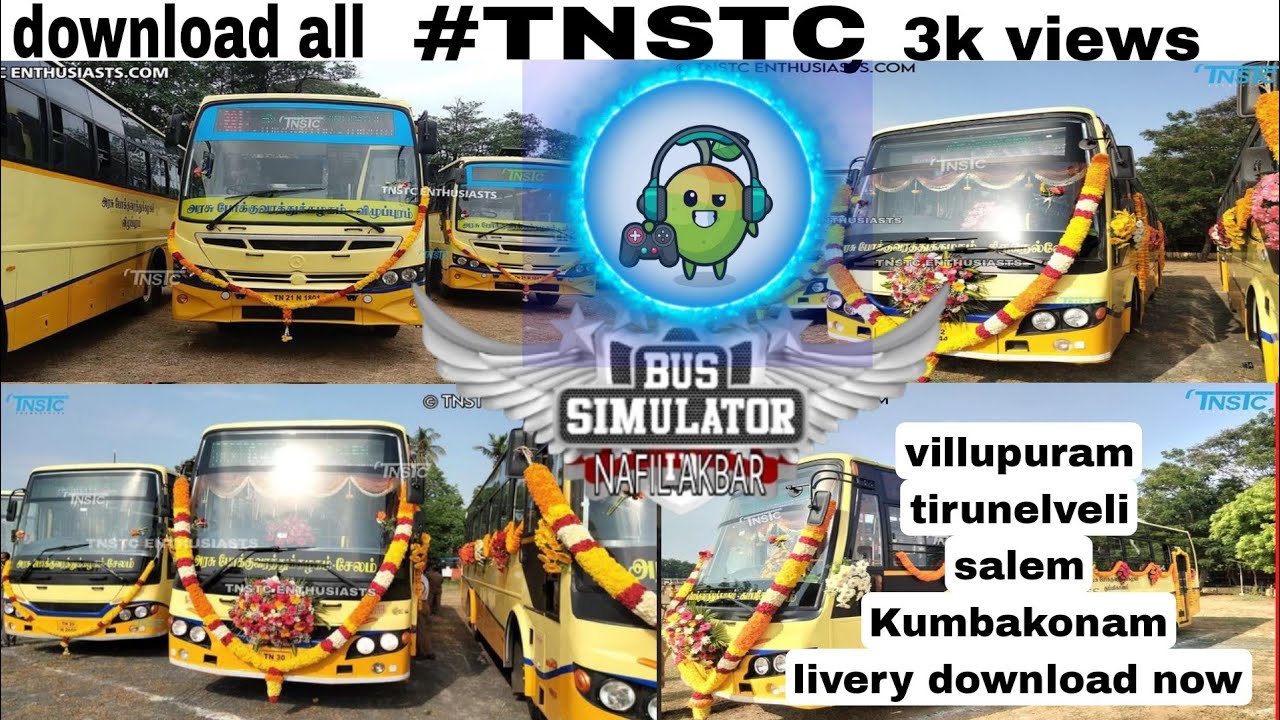 #tnstc new model bus livery 200der subscribers to release the livery # ...