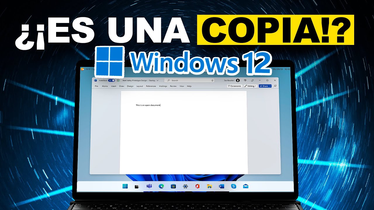 Windows 12 se PARECE DEMASIADO a MacOS!!?? - YouTube