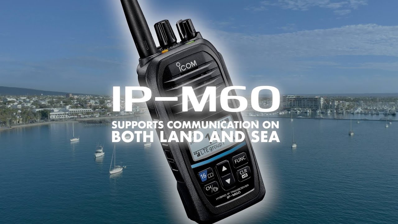 IP-M60: LTE + VHF Marine Two-In-One Hybrid Radio - YouTube