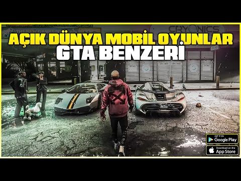 GTA 6 Gelene Kadar GTA Benzeri En İyi Mobil Oyunlar(Açık Dünya Mobil Oyunlar) TOP 12 Android-iOS