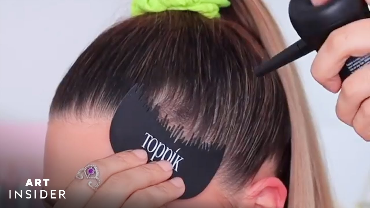 Four Products That Instantly Fill In Hair Loss - YouTube