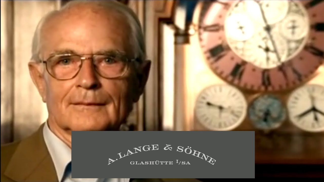 Interview with Walter Lange: watchmaker in fourth generation – A. Lange ...