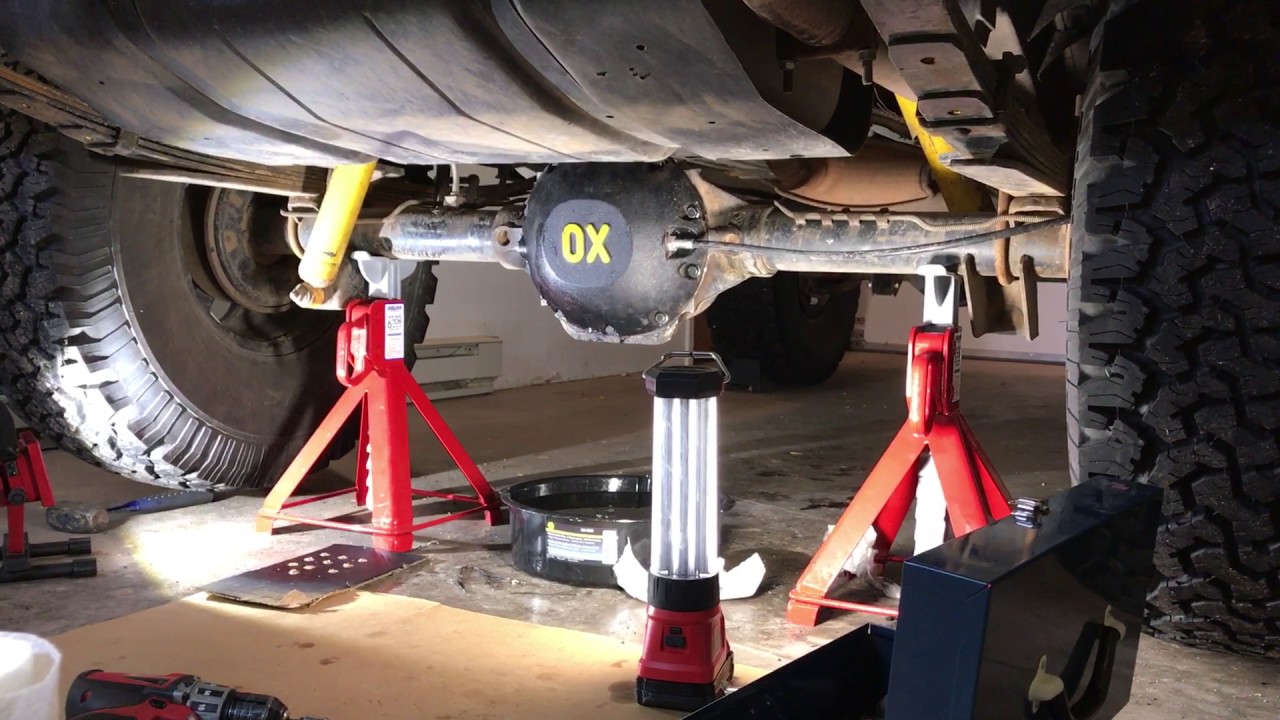 Chrysler 8.25 Manual OX Locker Test - YouTube