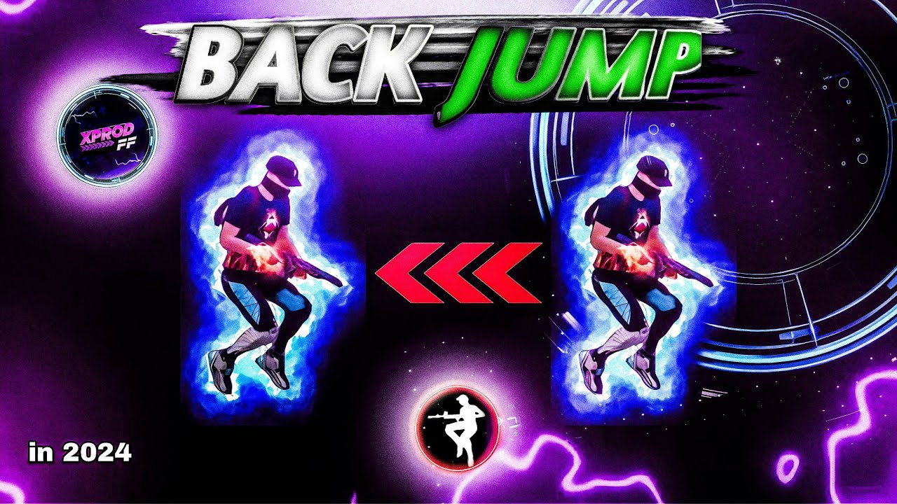 Free fire | back jump headshot tricks | free fire pro jump skill | free ...