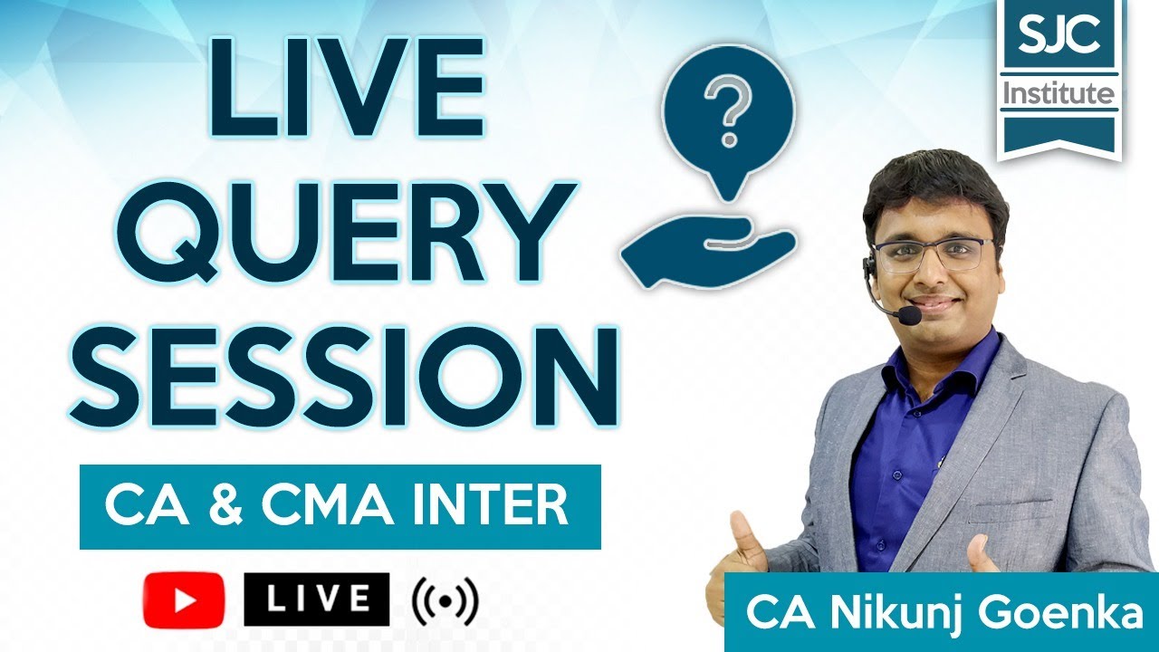 Live Query Session with Students | Nikunj Goenka - YouTube