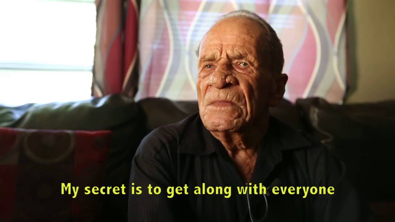 A 100 Year Old Man Shares His Secret to a Long Life - YouTube