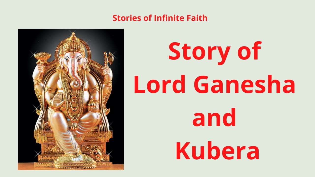 Best Story of Lord Ganesh and Kuber - YouTube