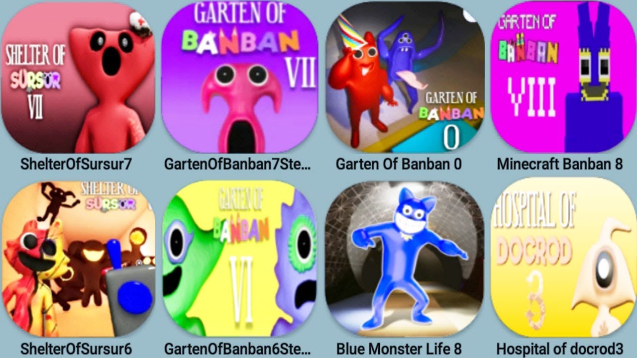 Garten Of Banban 0 Full Bright Mode, Banban 7 Vs Shelter Of Sursur7 ...