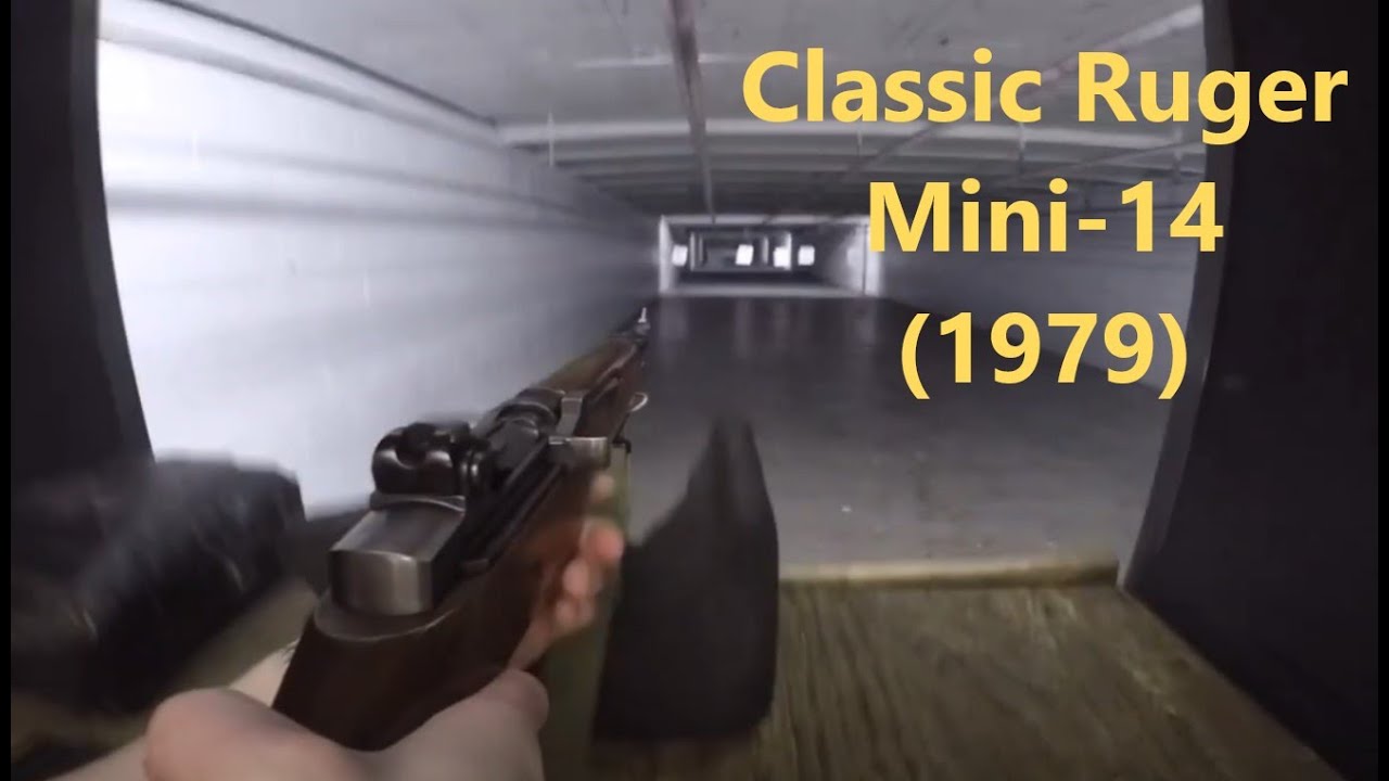 Early Production 1979 Ruger Mini 14 at the Range - YouTube
