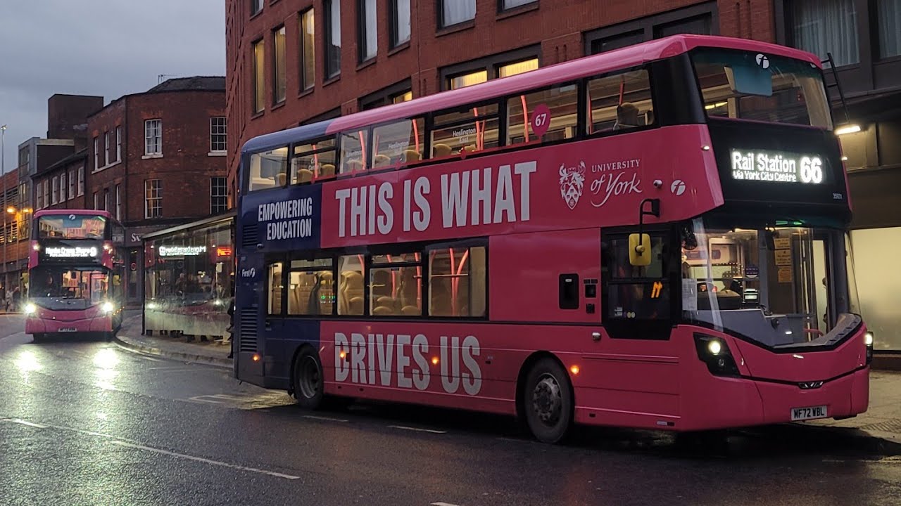 [HD WS] First York Unibus 35931 (MF72 WBL) On The 66 - YouTube