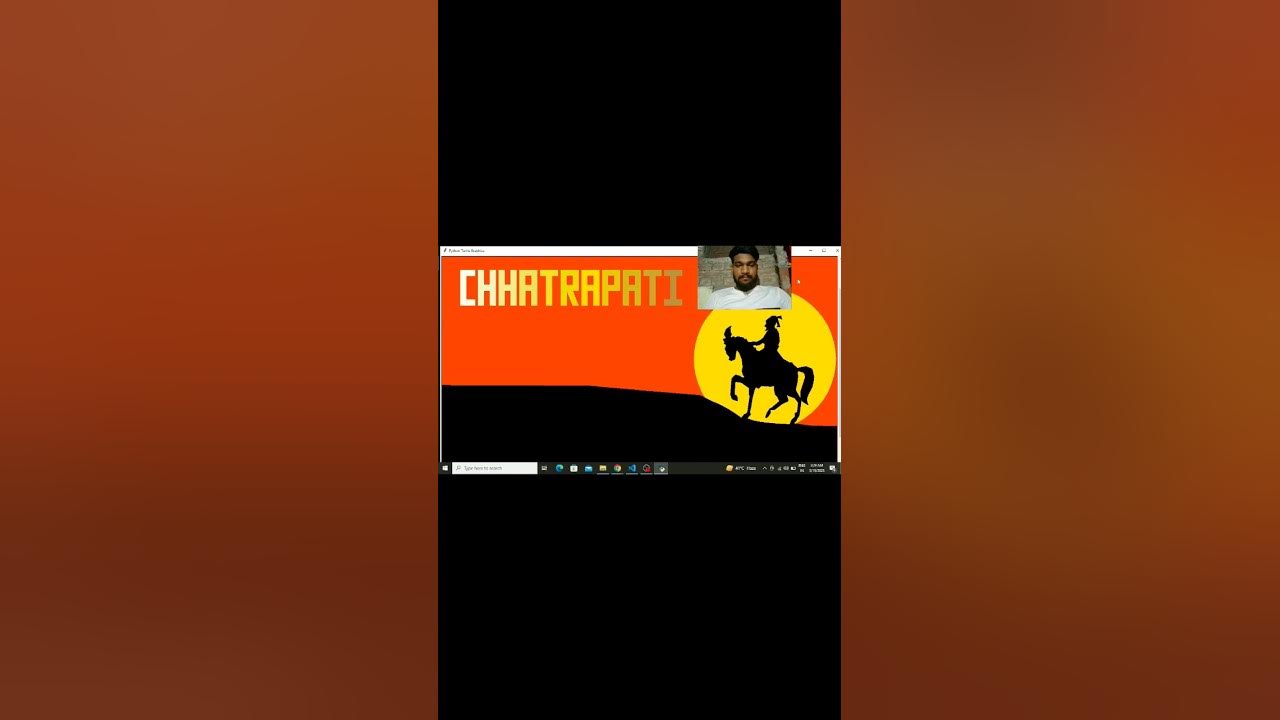 Draw Chattrapati Shivaji Maharaj Using Python Coding Youtube