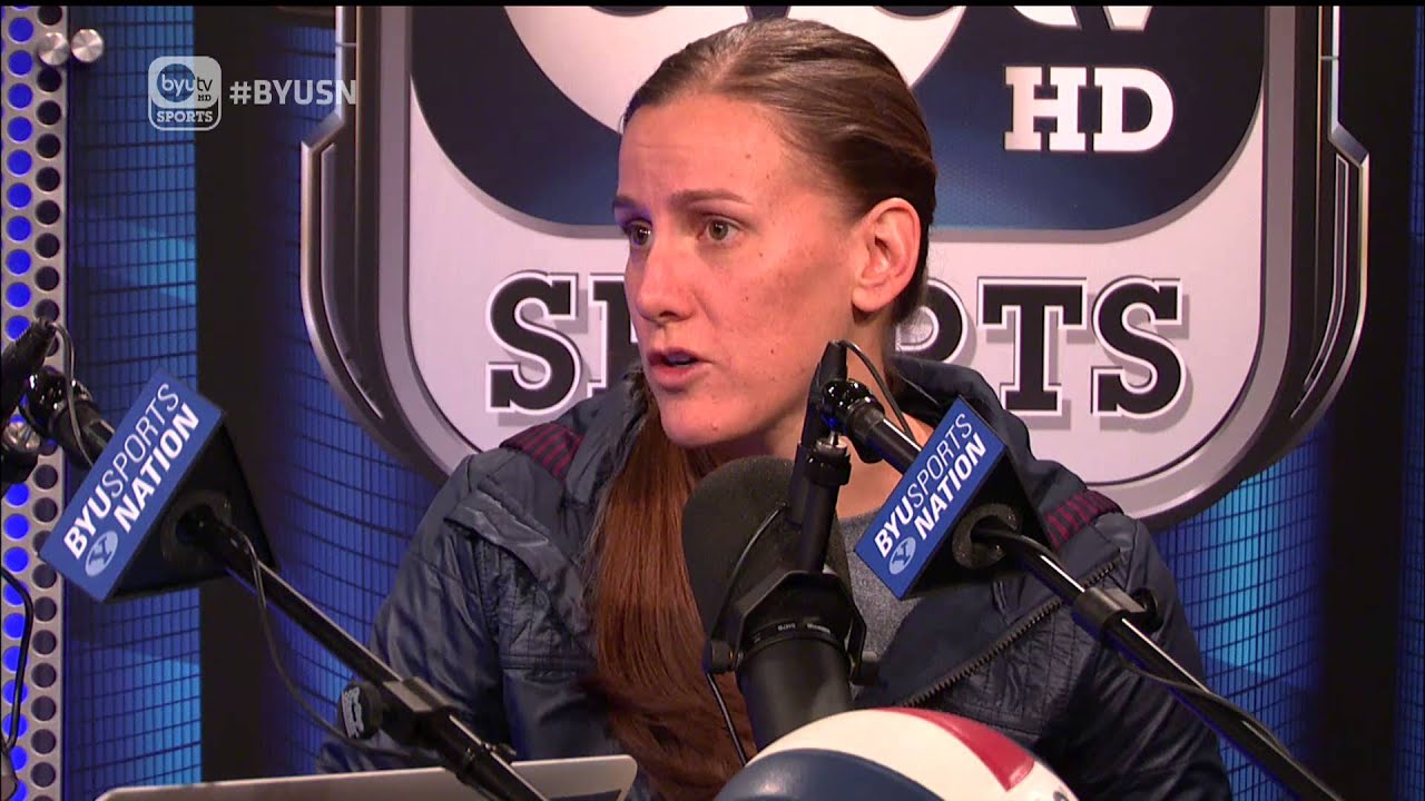 Former BYU Standout Erin Thorn in the Studio - YouTube