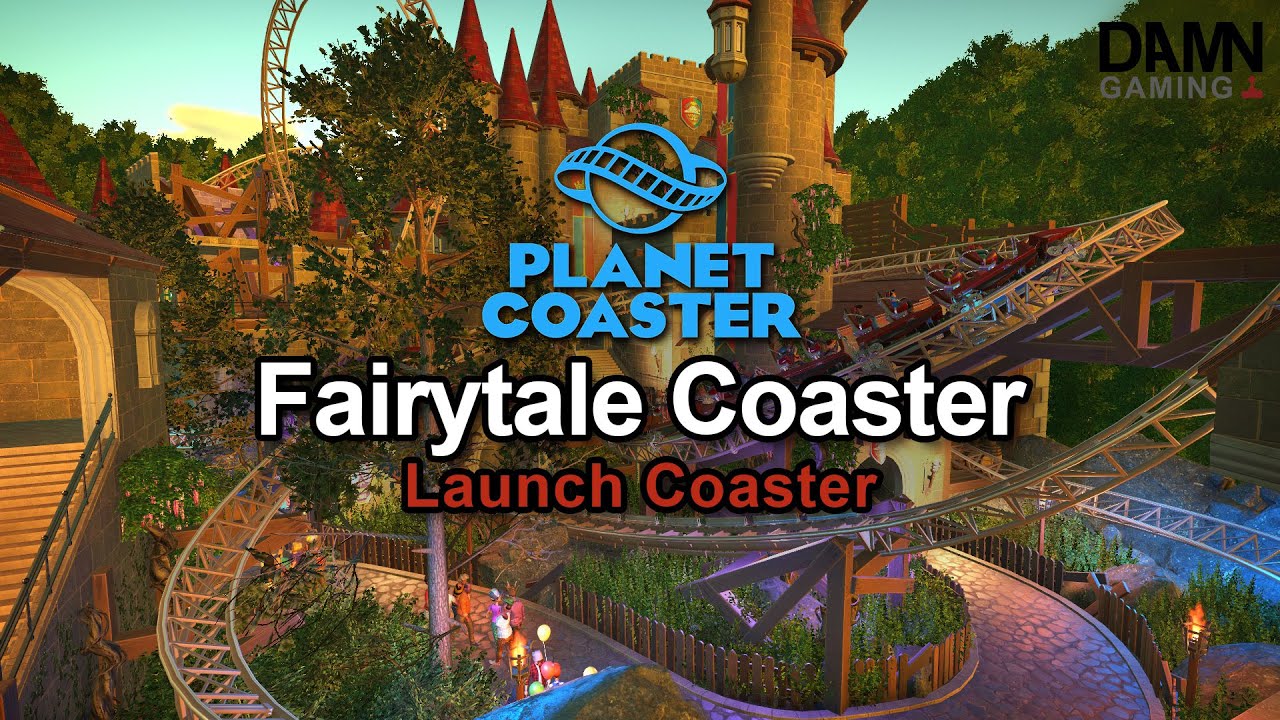 Planet Coaster - Fairytale Launch Coaster (Steam Workshop Download) - YouTube