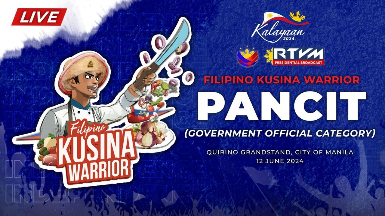 Filipino Kusina Warrior Pancit (Government Official Category) 06//12/ ...