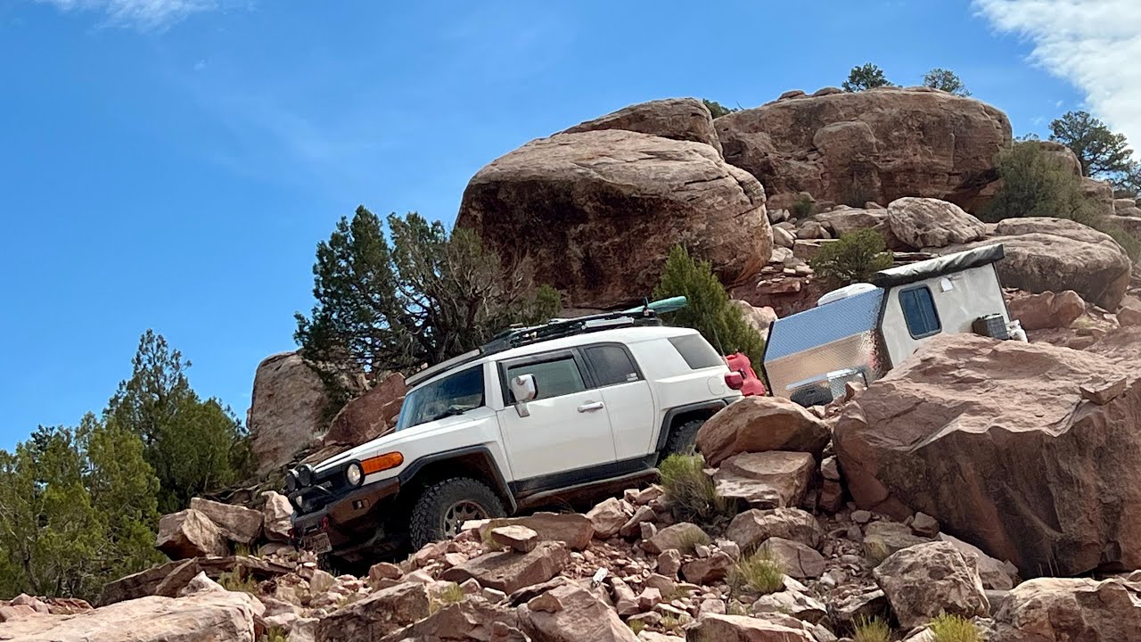 Exploring The Rimrocker Trail. Colorado To Moab. - YouTube