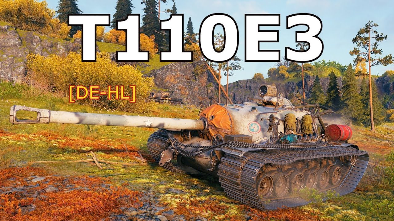 World of Tanks T110E3 - 6 Kills 11,1K Damage - YouTube