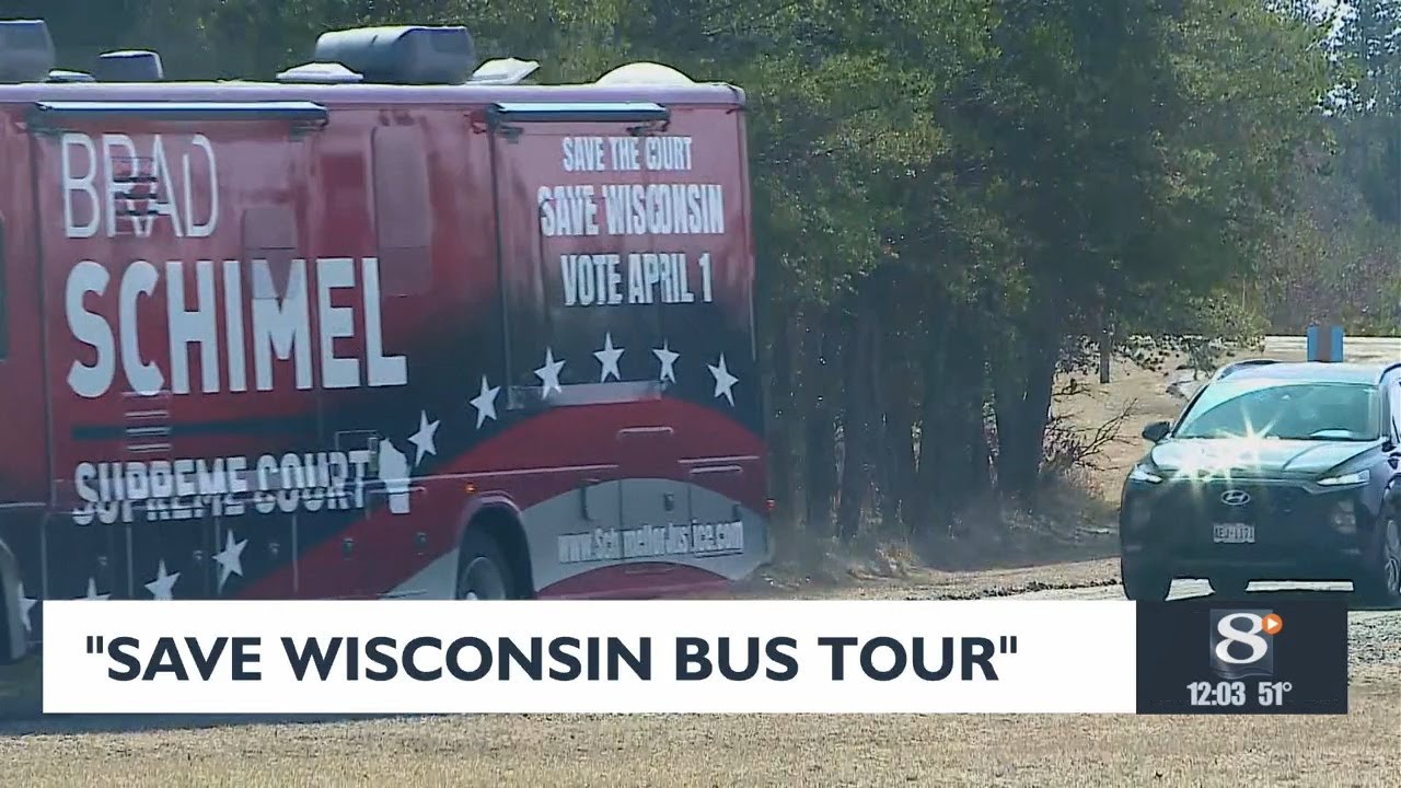 Brad Schimel 'Save Wisconsin' bus tour - YouTube