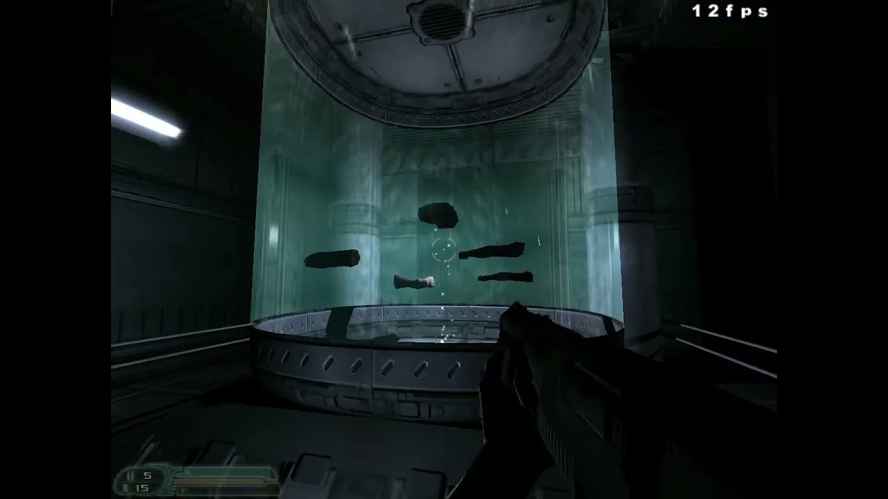Doom 3 E3 alpha 0.02 (2002-07-23) Custom map - DOOMED - YouTube