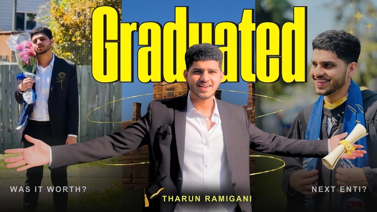 Masters Graduate అయిపోయాం 🤯. | Next Enti? | Is it worth? - YouTube
