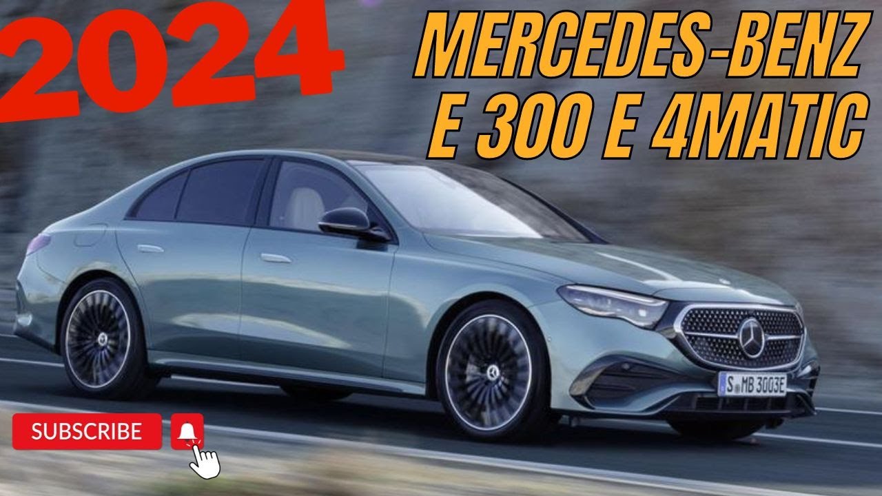 2024 Mercedes Benz E 300 e 4MATIC ( Verde Silver Metallic ) - YouTube
