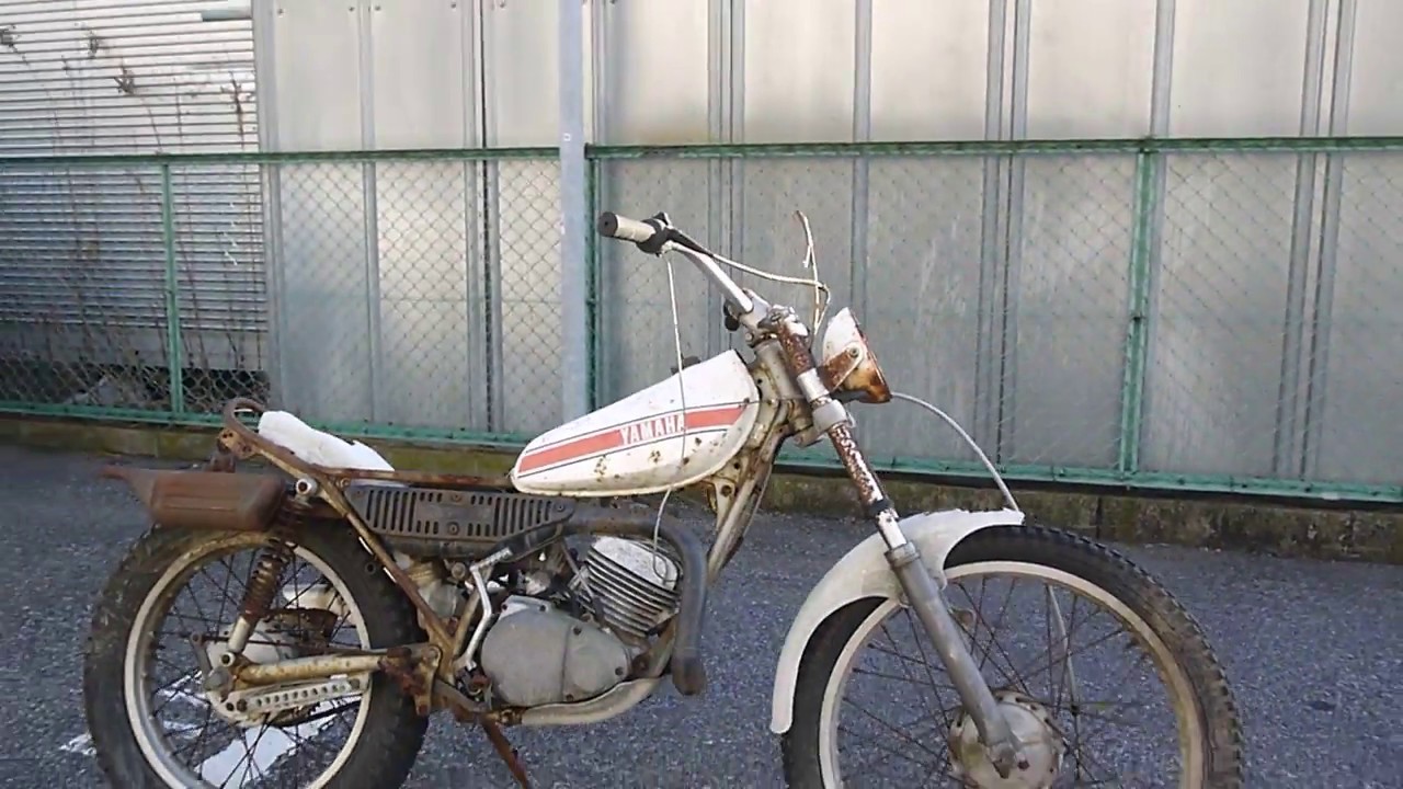 YAMAHA TY175 外観参考 - YouTube
