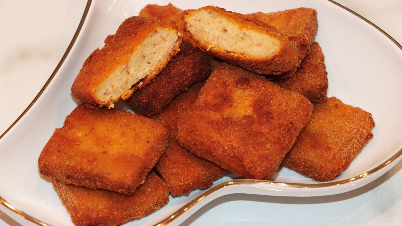 Homemade Chicken Nuggets Recipe by Cooking easy! How to Make Crispy ...