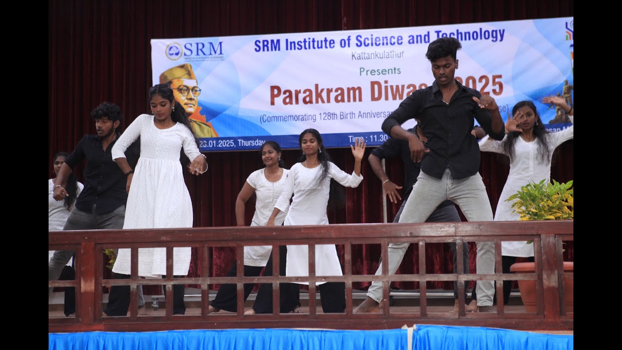 Flock Dance Celebration | Parakram Diwas 2025 | SRM Tamil Mandram ...