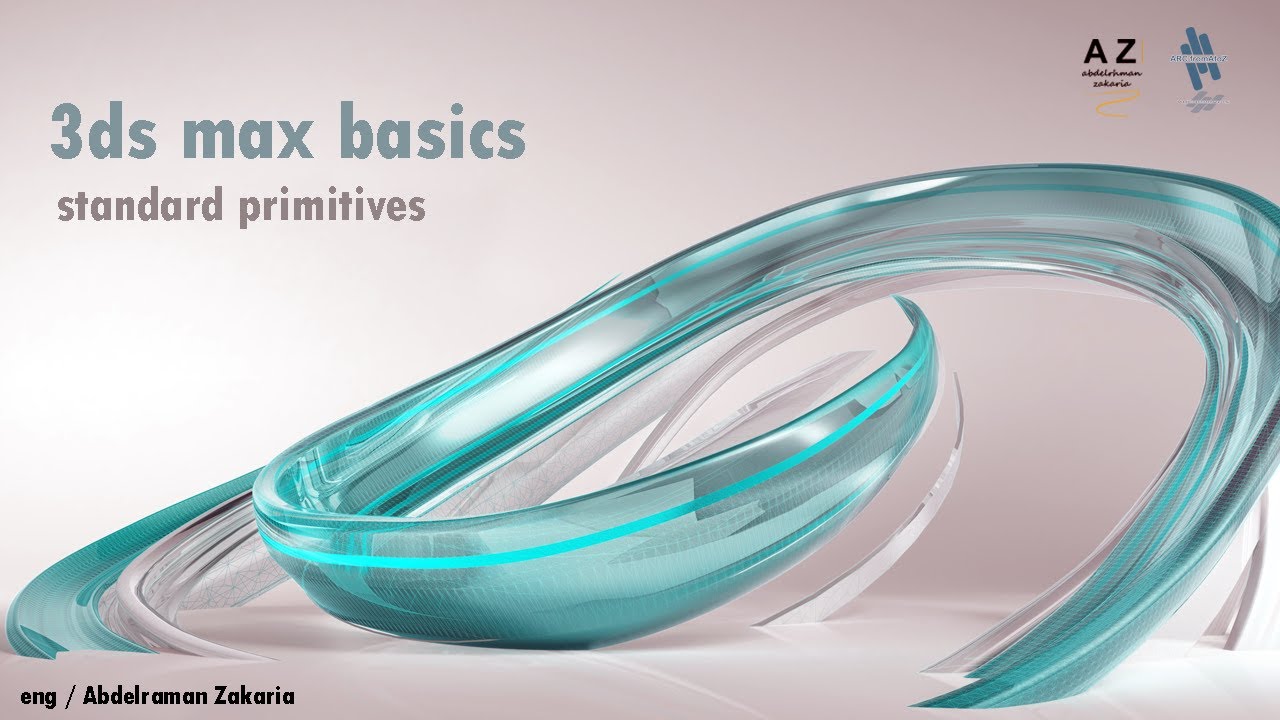 3ds max basics - standard primitives - YouTube